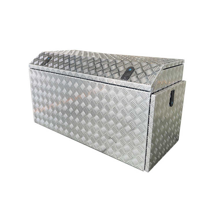 Heavy Duty Drawers Tool Box Aluminum Checker Plate Sliding Side Drawer ...