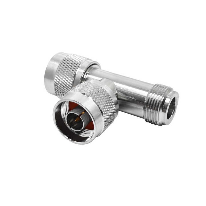 High Frequency N Male to N Female T-Adapter 50 Ohm for RF Microwave ...