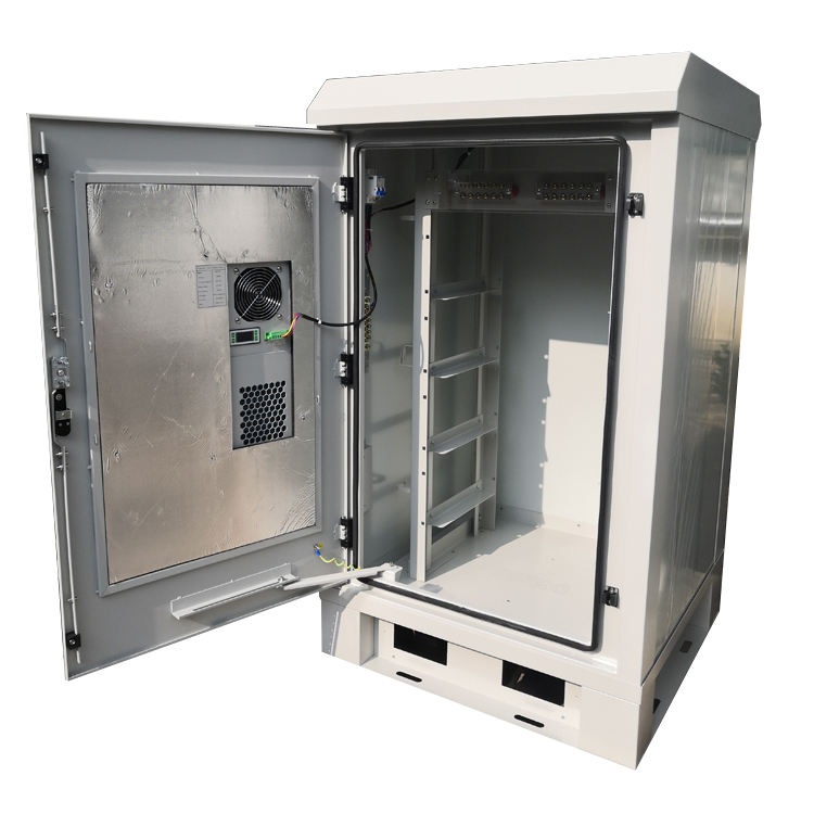 19 Inch Rack 24U Double Wall Outdoor Telecom Equipment Cabinet with ...