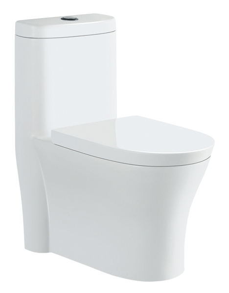 KAWAL Super Swirl Conjoined Toilet - High Temp Firing