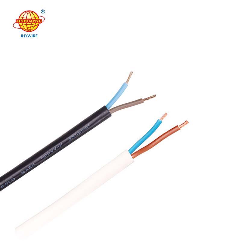 2*1.5mm2 Rvv Industrial 2 Core Copper Wire PVC Insulated Royal Cord ...