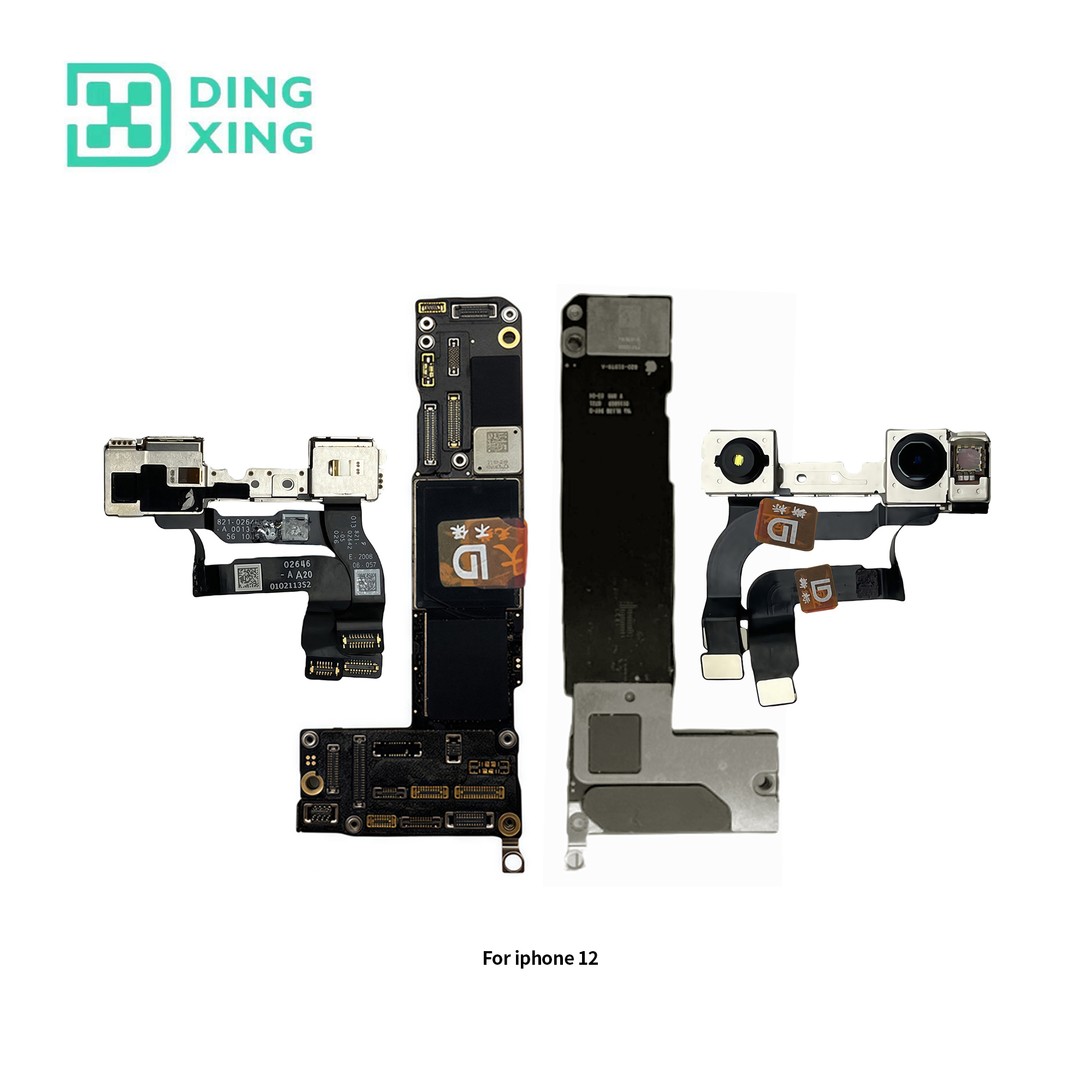 iPhone 12 Motherboard - 100% Tested Unlocked with Face ID