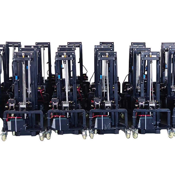 300kg Portable Lithium Forklift Stacker - Battery Operated