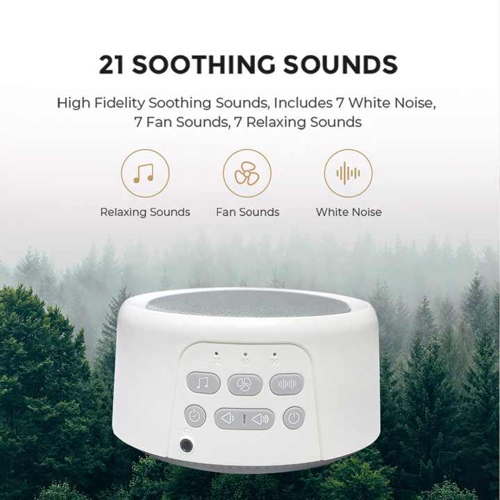 HiFiD Sleeping Music Player Premium White Noise Machine Sound Effect ...