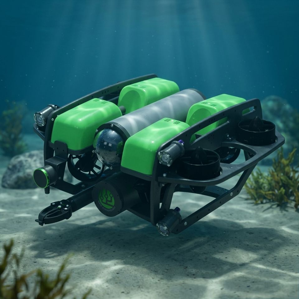 Underwater Robot ROV Custom-Developed Marine Equipment High-Definition ...