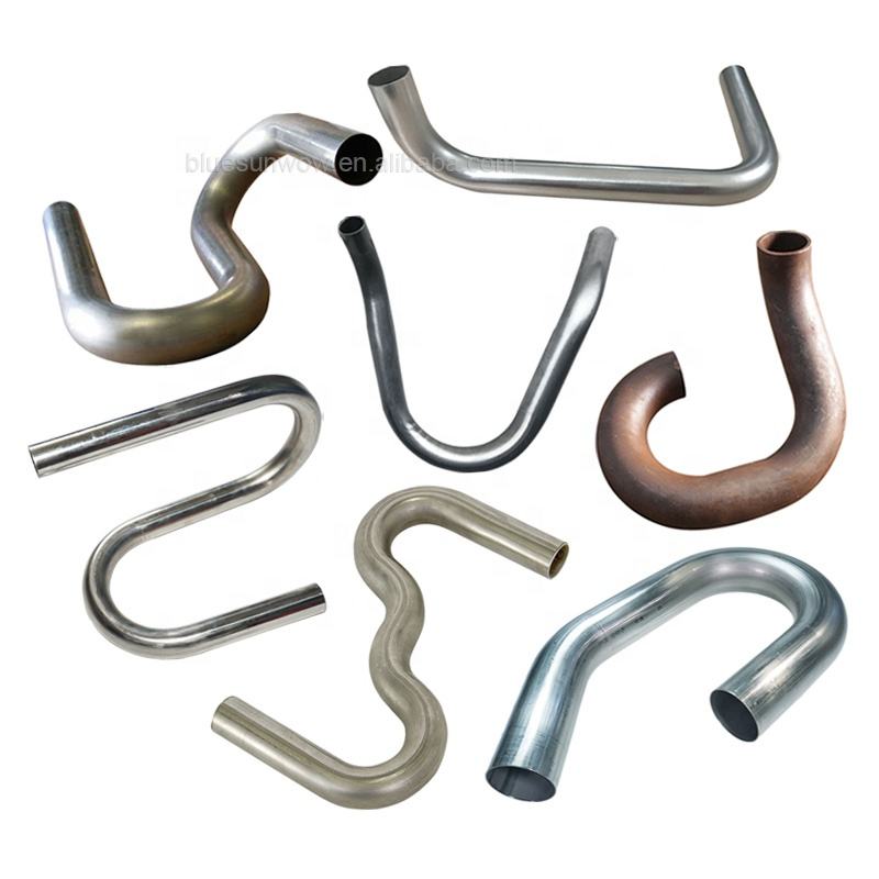 Custom Titanium Mandrel Bends Exhaust Elbow Pipe Aluminum Laser Cutting ...