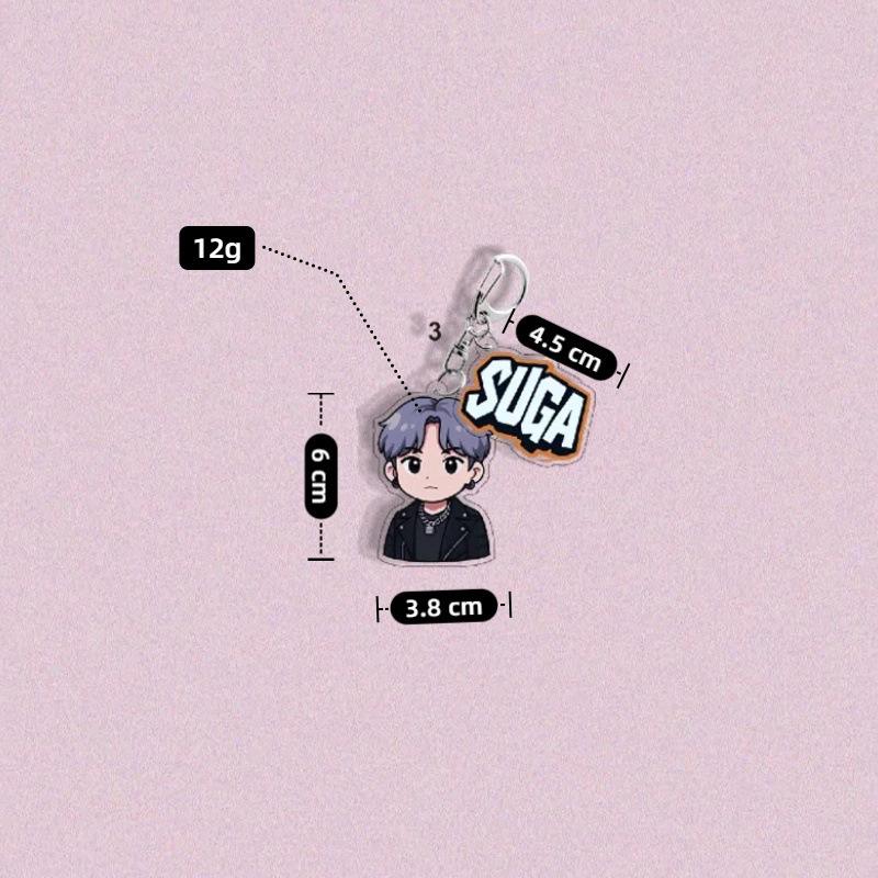 2026 Kpop Idol Concert Acrylic Keychain Pendant Ornament Kpop ...