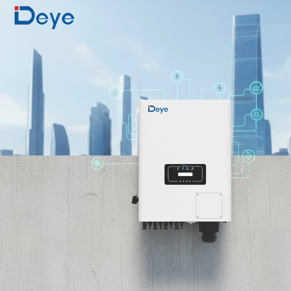 Deye String Inverter Inverters Deye SUN-50K-G04 50kW Grid-tie Inverter ...
