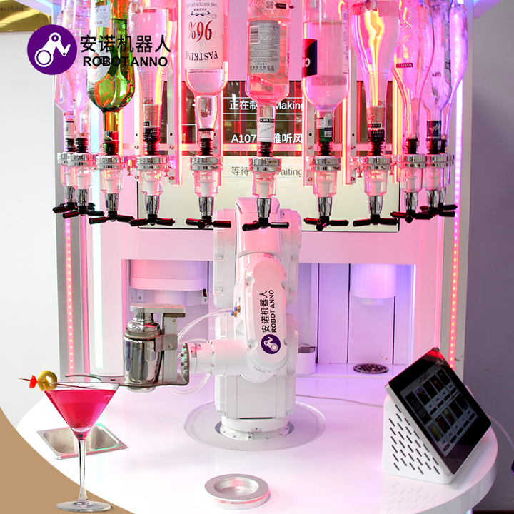 AI Vending Machine Robot Bartender Cocktail Machine Drinks Bar Machine ...