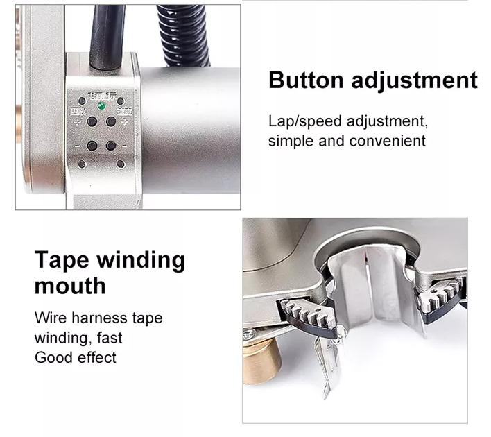 Efficient Cable Taping with Handheld Tape Wrapping Machine