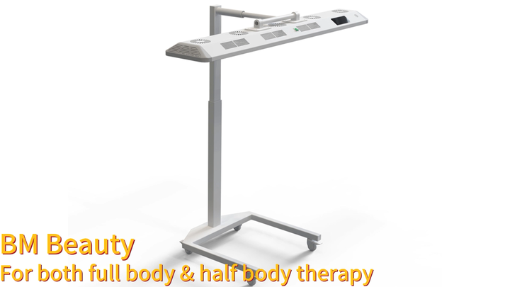 BIOMOL Full Body Red Light Therapy Machine with Voice Control