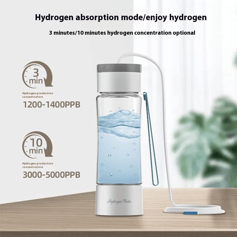 USB Electric Hydrogen-Rich Water Cup Plastic Desktop Installation ...