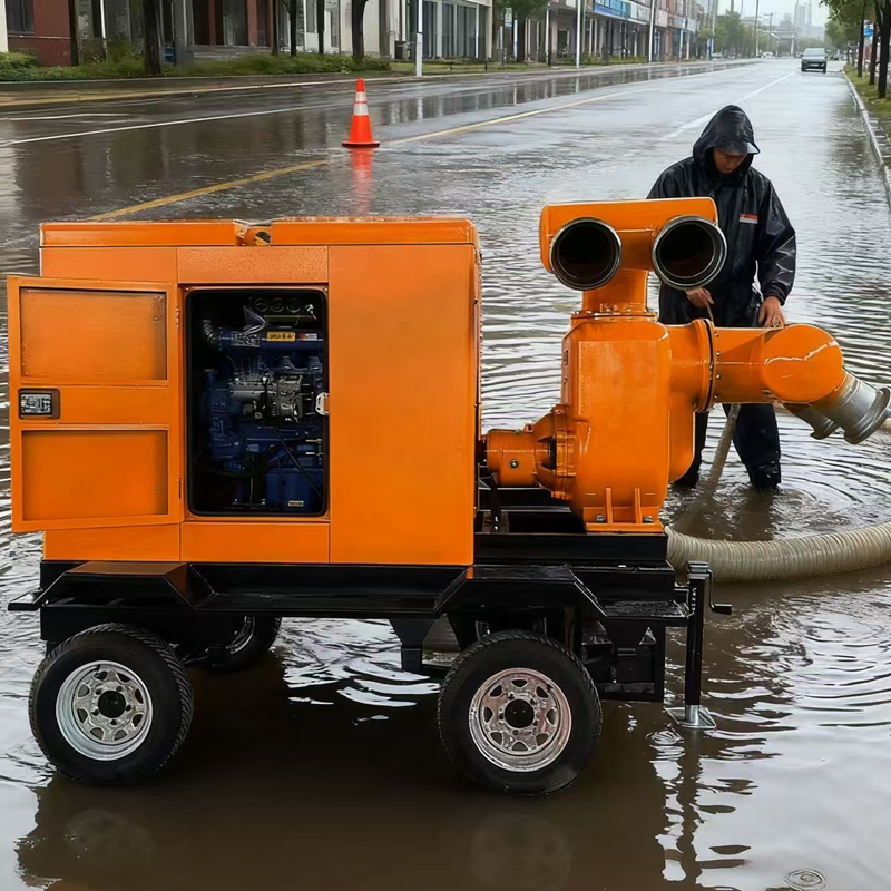 Customized Mobile Flood Control Drainage Self-Priming Pump Vehicle High ...