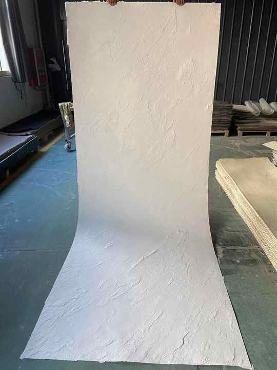 Waterproof Ceramic Tile Bendable Sheet Clay Wall Cladding Ripple Board ...