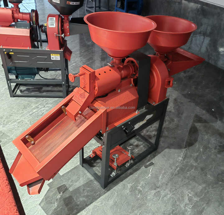 Multifunctional Agricultural Machinery Small Home Use Rice Milling Machine Automatic Rice Huller ...