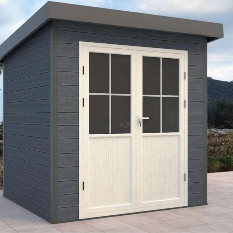 D Series Modern Wooden Steel Sandwich Panel Storage Houses 3m*3m ...