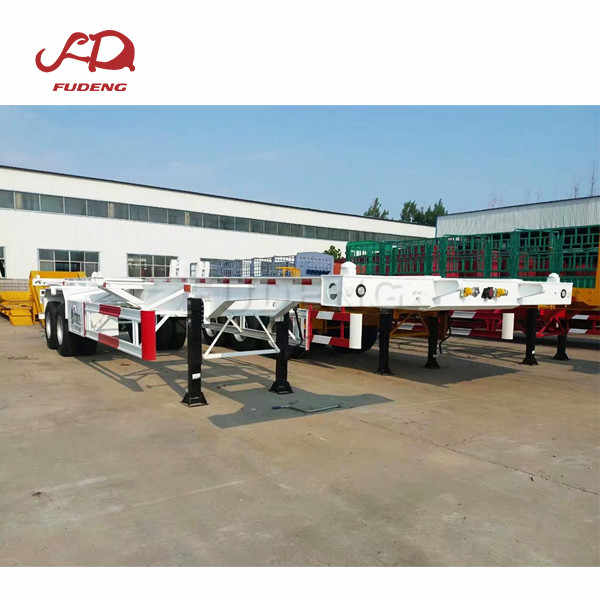 Low Price Truck Chassis Frame Manufacturers 40ft Skeleton Semi Trailer