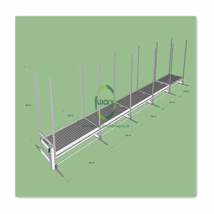 Plants Rack Indoor Vertical Farm Equipment Smart Climate Control Grow ...