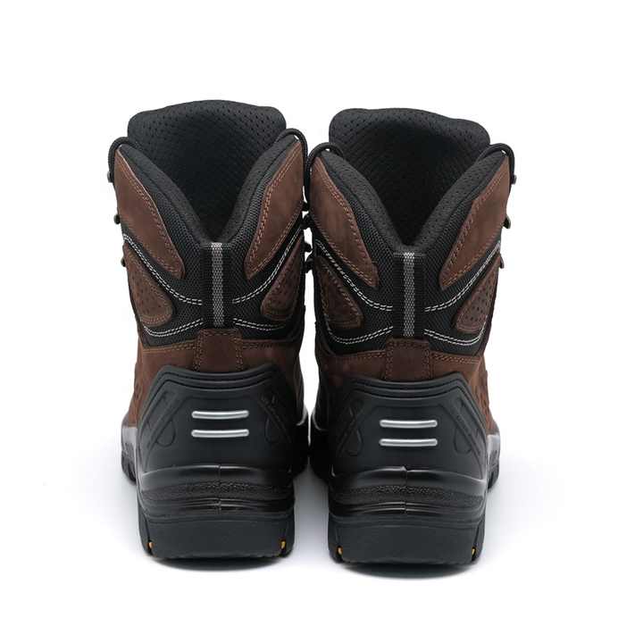 ANTENG Anti-Static Steel Toe Safety Work Boots & Non-Slip Design