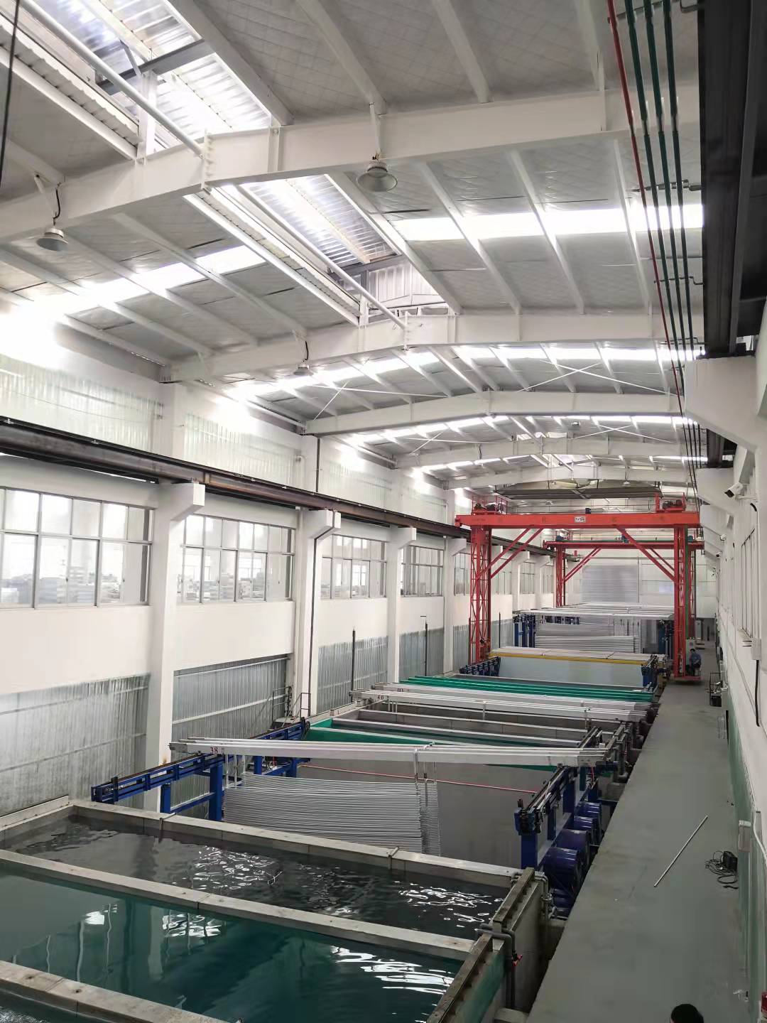 Aluminum anodizing machine for aluminum profile production line ...