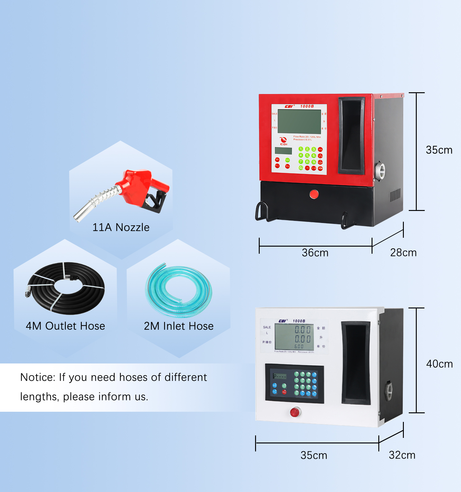 Affordable Portable Horizontal Self-Priming 24V Diesel Gas Station ...