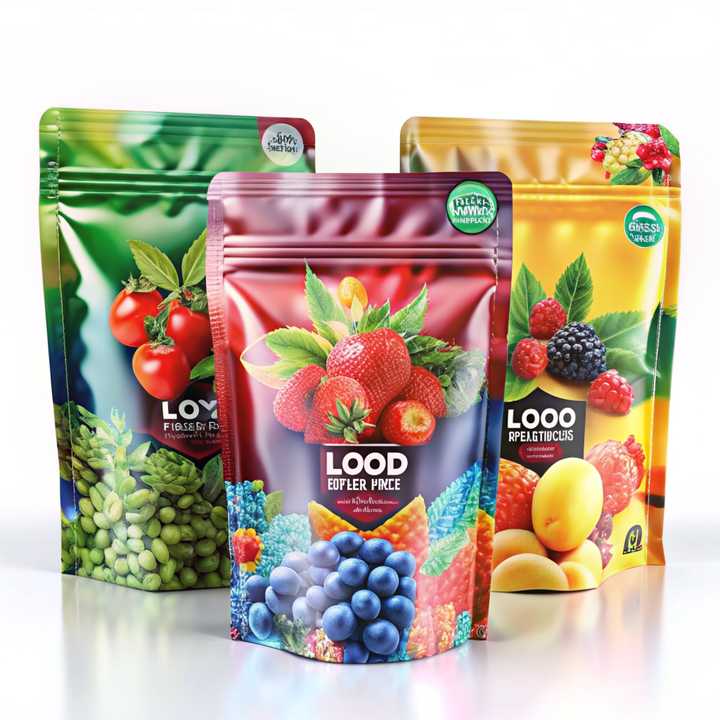 Custom Packaging Resealable Matte Zip Lock Plastic Stand up Pouch With ...