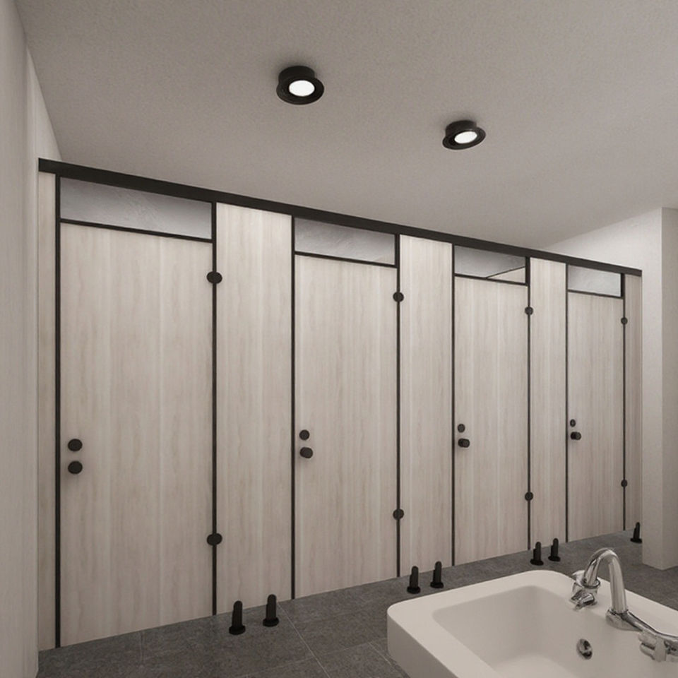 HPL Decorative Bathroom Door Partitions: Modern Compact Board Solutions ...