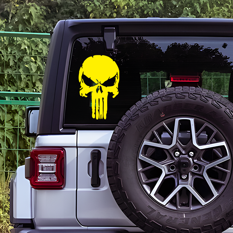Horror Car Decals and Stickers - Durable and Waterproof