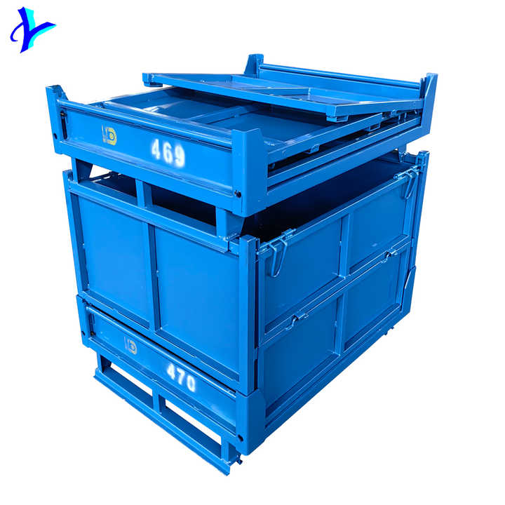 Foldable Stack Metal Auto Part Storage Container Pallet| Alibaba.com