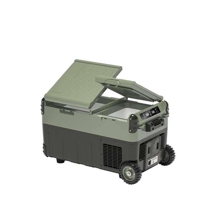 Solar Battery Powered Car Fridge Box Freezer Electric Cooler