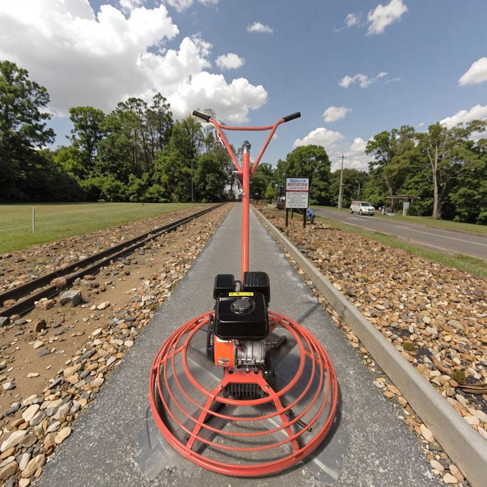 Gasoline Powered Concrete Trowel Road Marking Machine 60cm/100cm/120cm ...