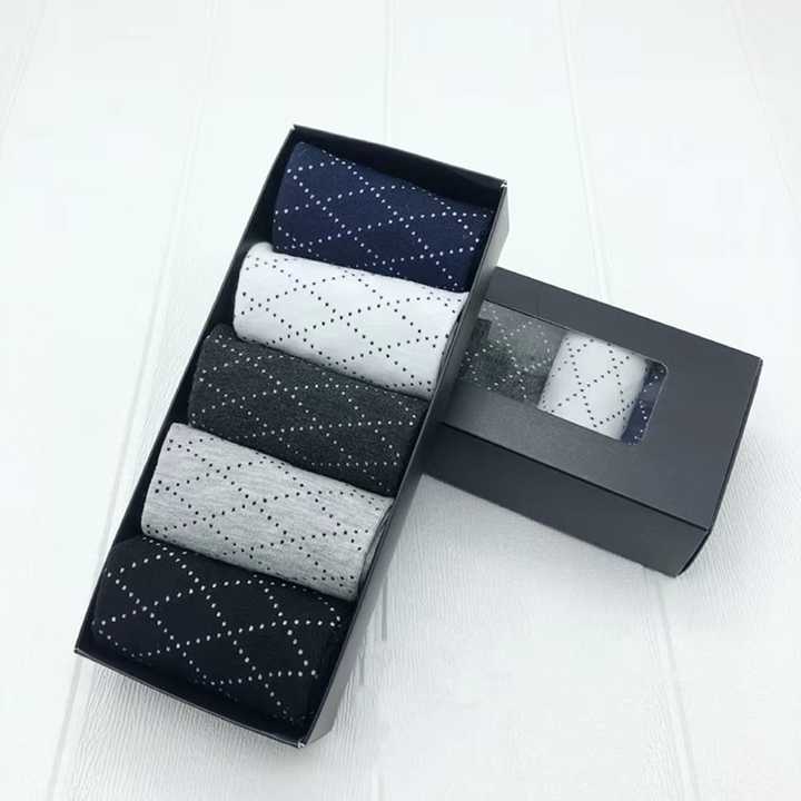 Wholesale Luxury Box Office Socks - Custom Logo & Quality