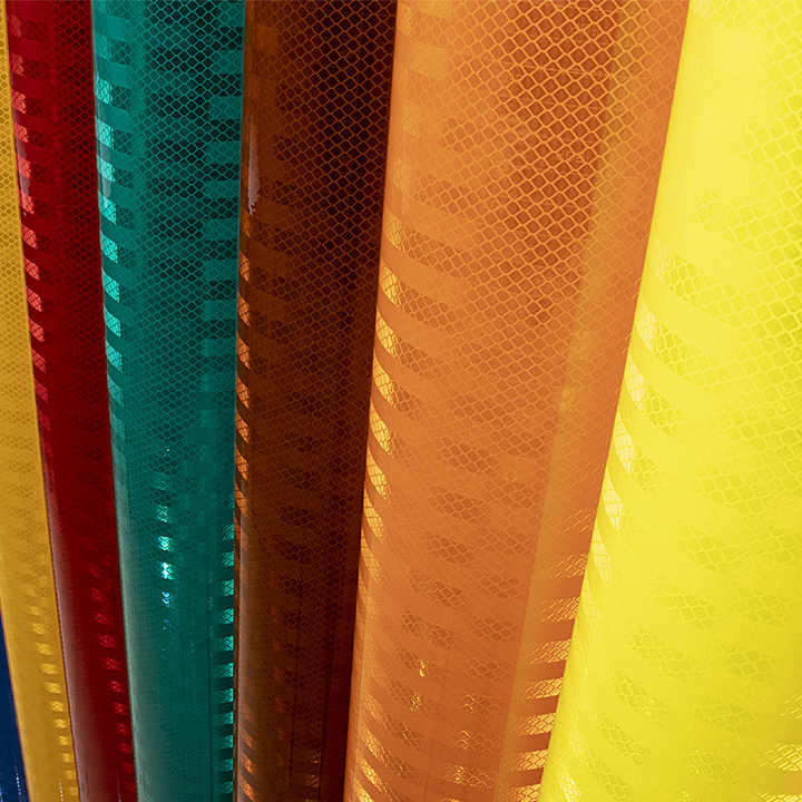PET Prismatic Reflective Sheeting PVC/Acrylic/Glass Material Printable ...