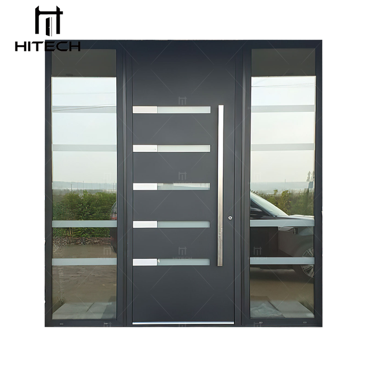 Hitech Custom Entrance Stainless Steel Doors for Luxury