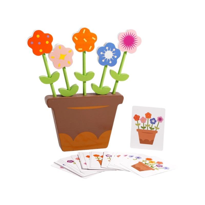 Potted Plant Flower Arrangement Game Flower Color Recognition Matching ...