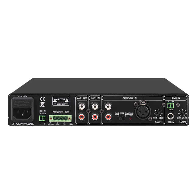 MP120UB PA System - 120W Mini Digital Mixer Amplifier