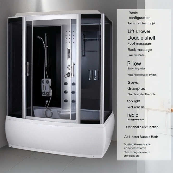 Top Quality Standard FullyEnclosures Fibreglass Shower Cubicles ...