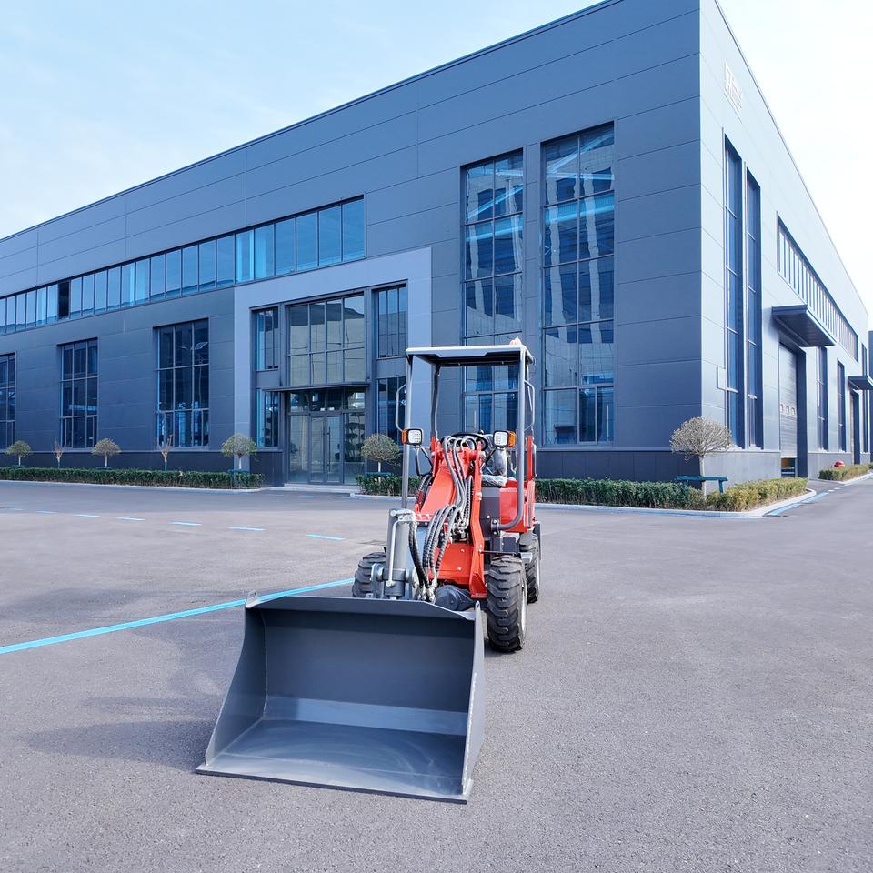 Mini Telescopic Boom Electric Wheel Loader 0.4 ton Battery Powered ...