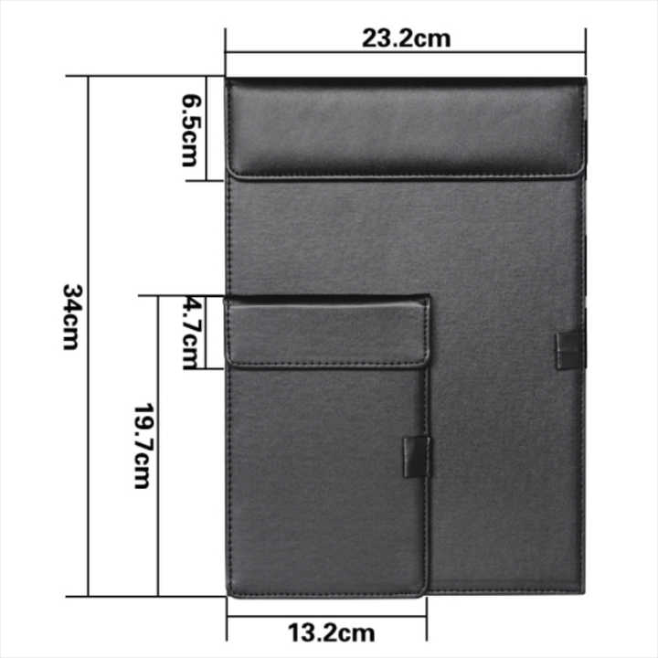Custom Foldable Clips - Restaurant Menu Covers PU Leather