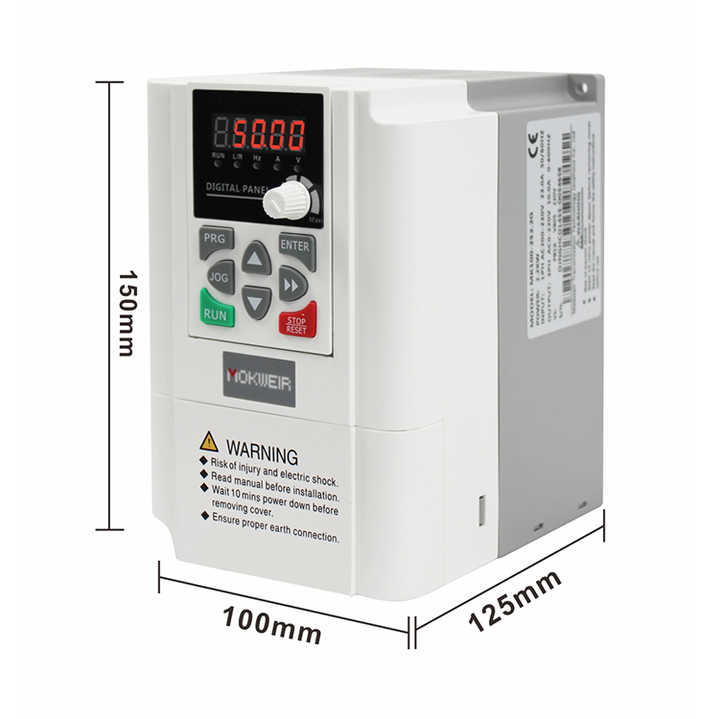 VFD инвертор 0.4kw 0.75kw 1.5kw 2.2kw 3kw 4kw преобразователь частоты переменной скорости ...