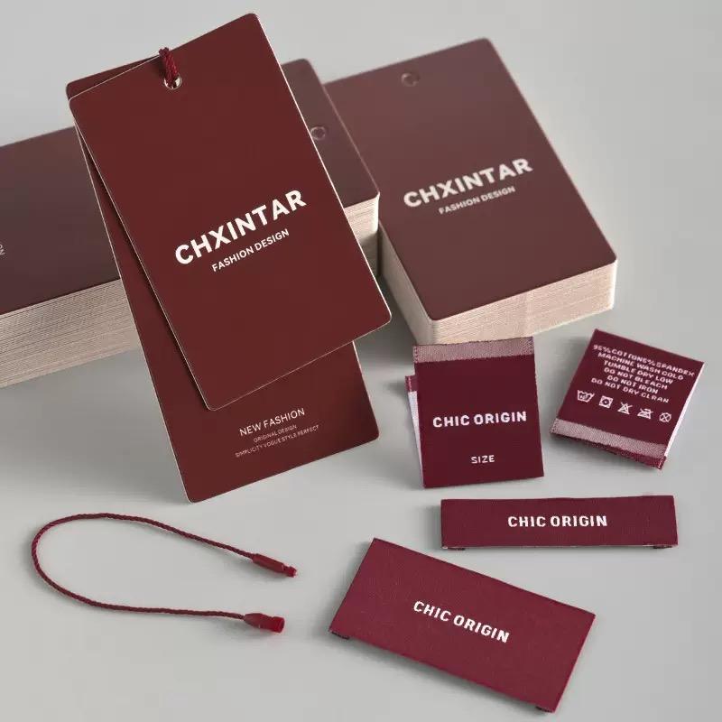 New Customize Private Eco-Friendly Paper Hangtags for Garment & Bags ...