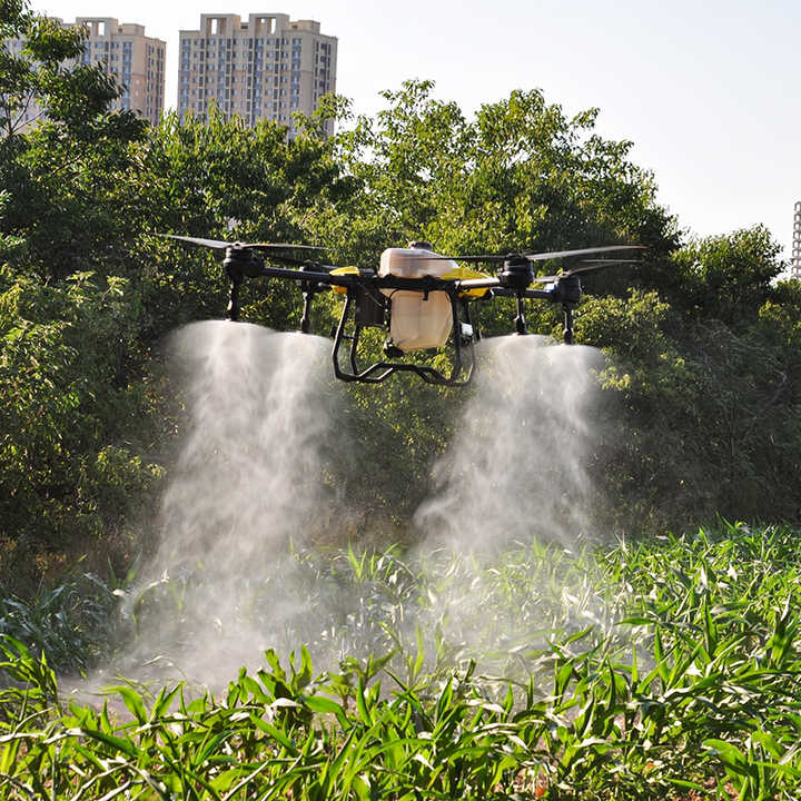 High Productivity Agricultural Drone - Efficient Fumigation