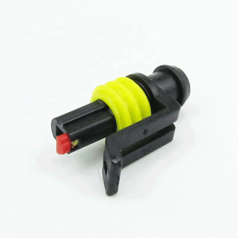 1 Way Super Seal 1.5MM Black 282079-1 Housing Female Waterproof ...