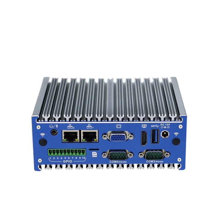 Mini PC Dual NIC - Fanless J1900 Industrial Mini Pc
