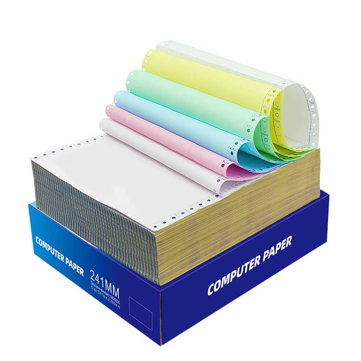 China Manufacture 3-ply Computer Printer Paper NCR Carbonless 241mm ...