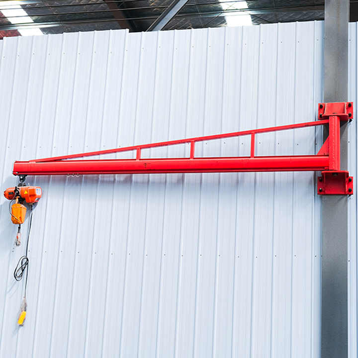 Light Duty Swing Arm Jib Crane - 1 Ton Wall Mounted Crane