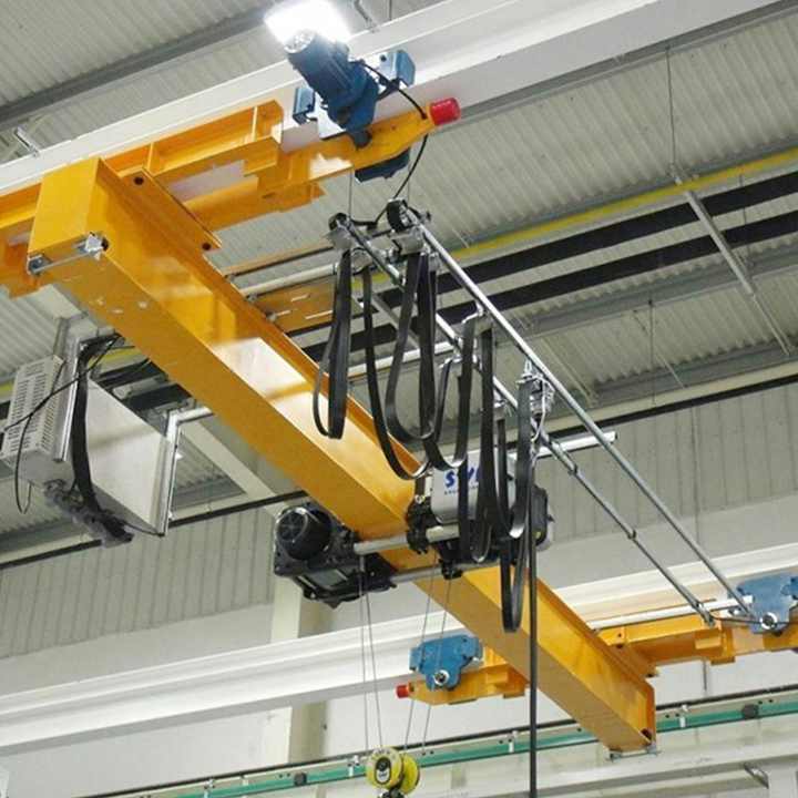Hand Operated Single Girder 2 Tons 3 Ton Capacity Suspension Overhead ...
