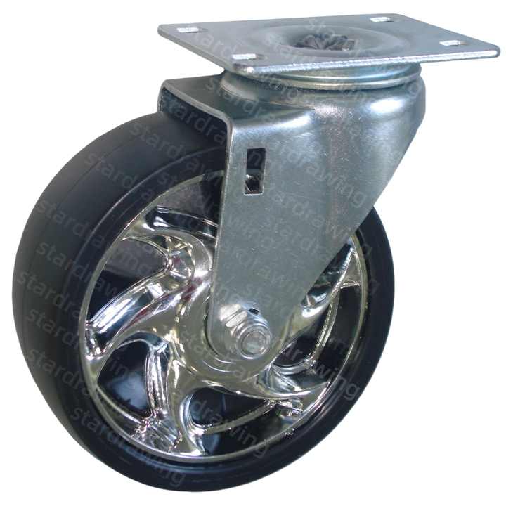SS 5inch Tool Cabinet Wheels Caster Swivel Cart Castor| Alibaba.com