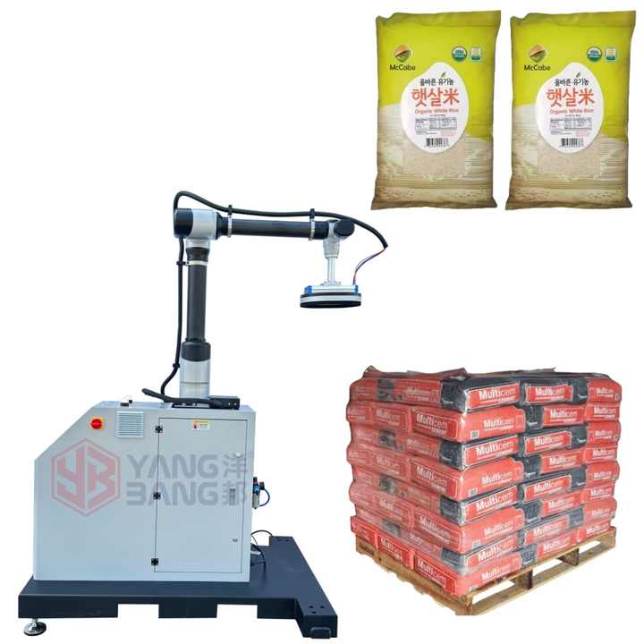 YB-MD35F Automatic Robotic Stacker for Seeds Grains Rice Paper Bags ...