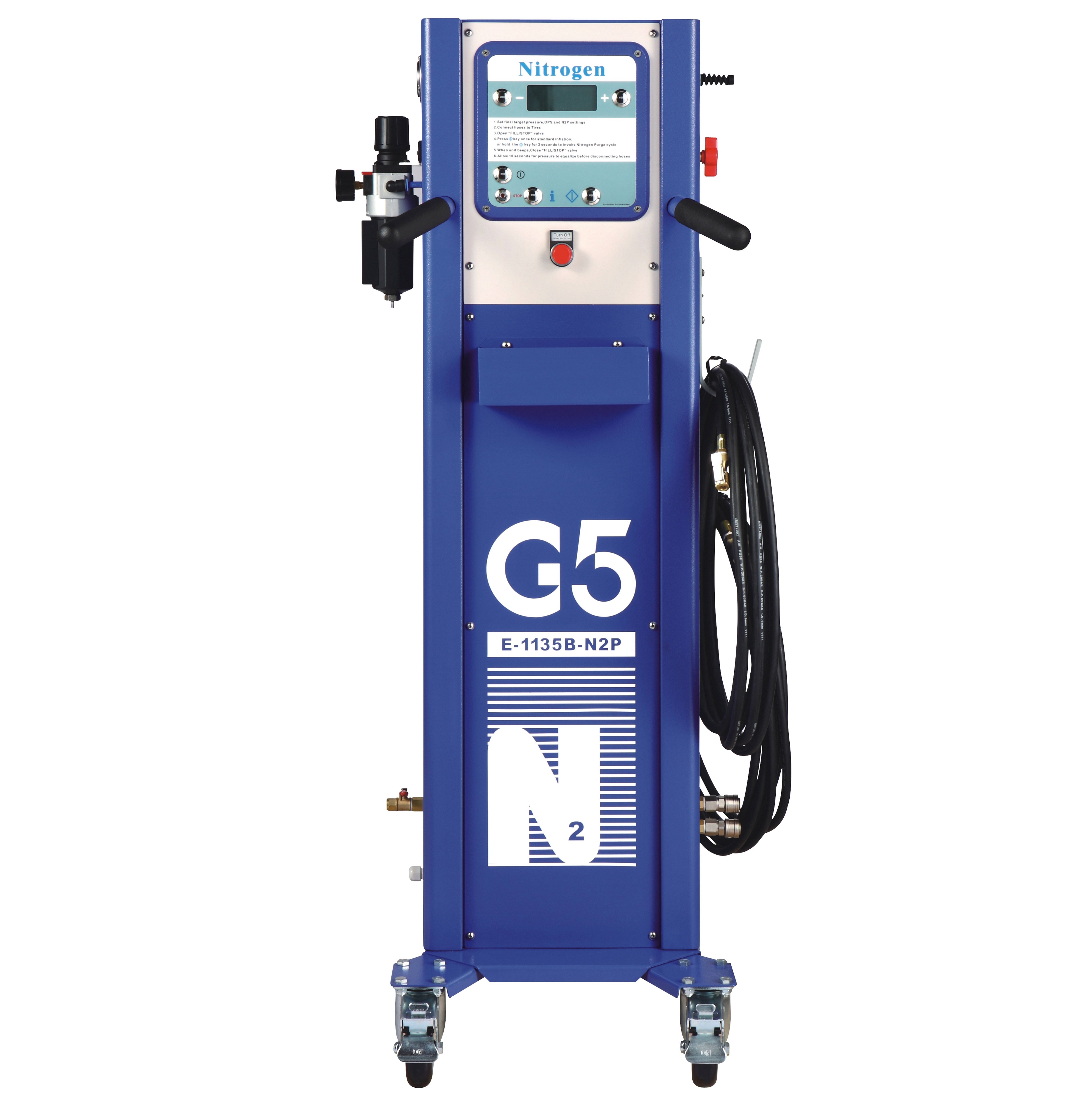 Nitrogen pump for tires store